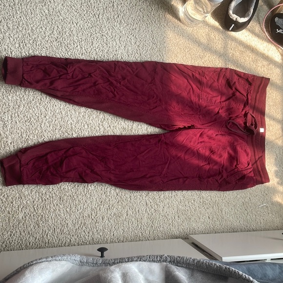 Pants & Jumpsuits | Red Joggers | Poshmark